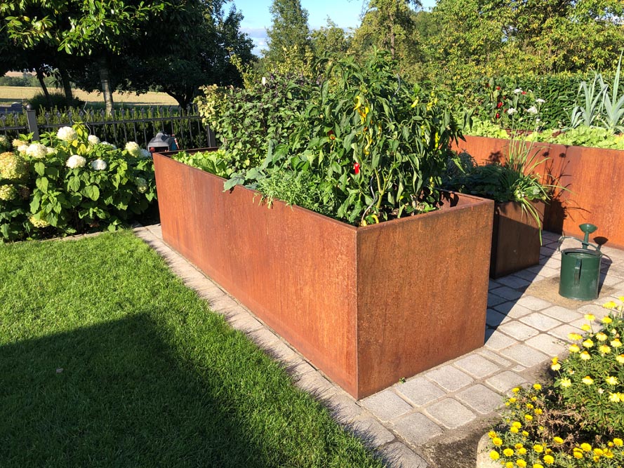 Edelrost Hochbeete | Atzlinger