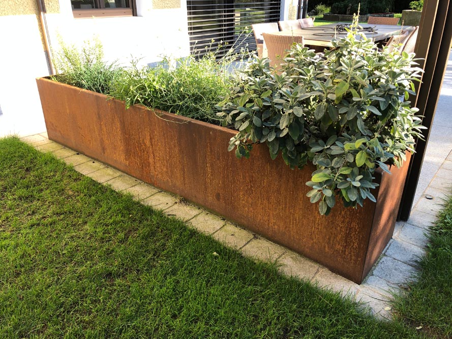 Edelrost Hochbeete | Atzlinger